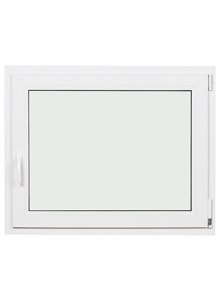 Pvc Vindu Tilt/Turn 100x80cm Høyre 3-lags | Vindu Butikken