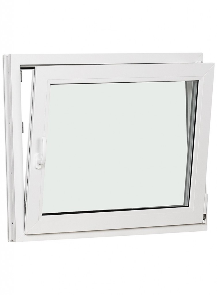 Pvc Vindu Tilt/Turn 110x80cm Høyre 3-lags | Vindu Butikken