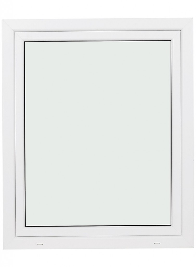 Pvc Vindu Tilt/Turn 80x120cm Høyre 3-lags | Vindu Butikken